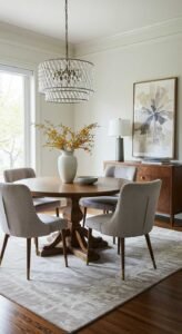 13 Round Dining Table Designs for a Cozy and Chic Dining Space