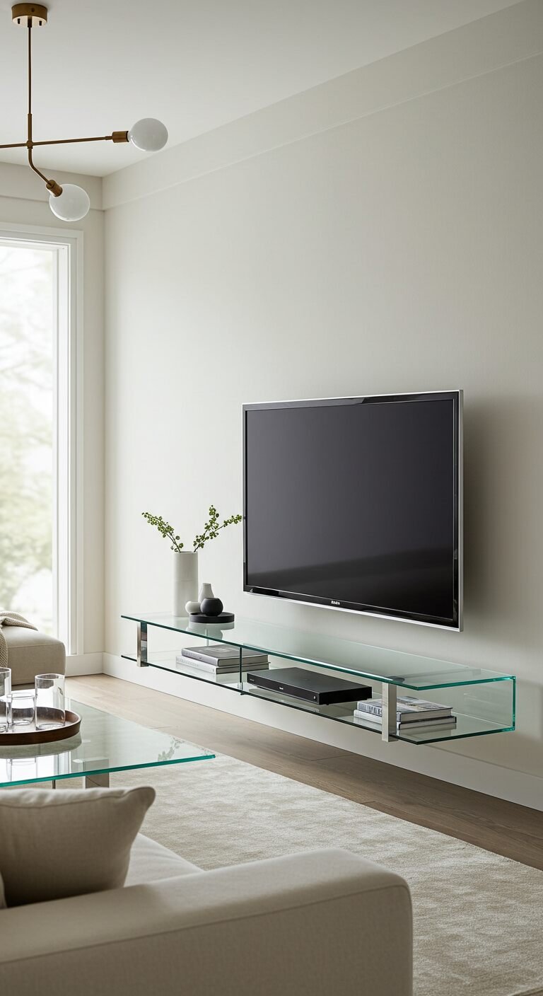 13 Floating TV Stand Designs for a Minimalist and Sleek Look
