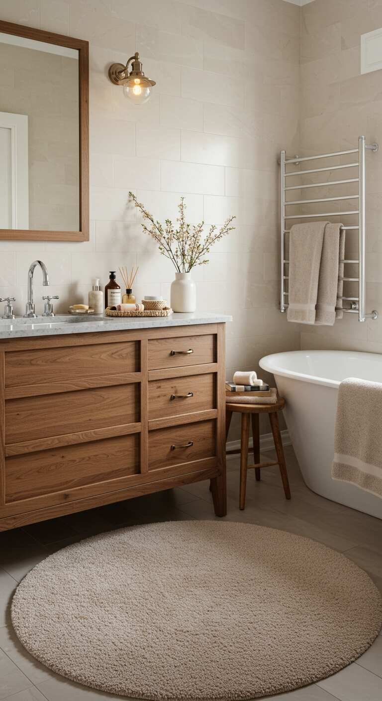 10 Bathroom Rug Ideas for a Cozy and Spa Like Feel