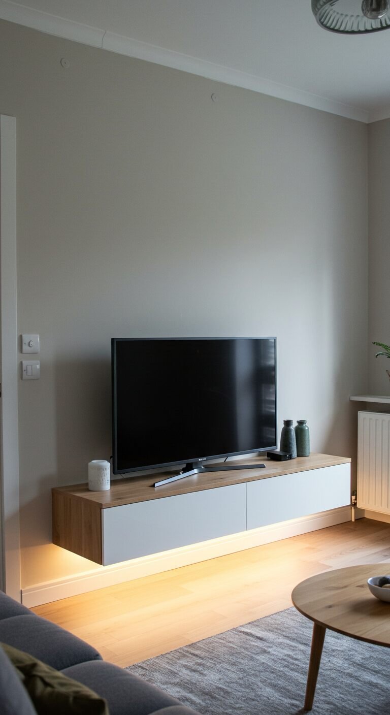 13 Floating TV Stand Designs for a Minimalist and Sleek Look