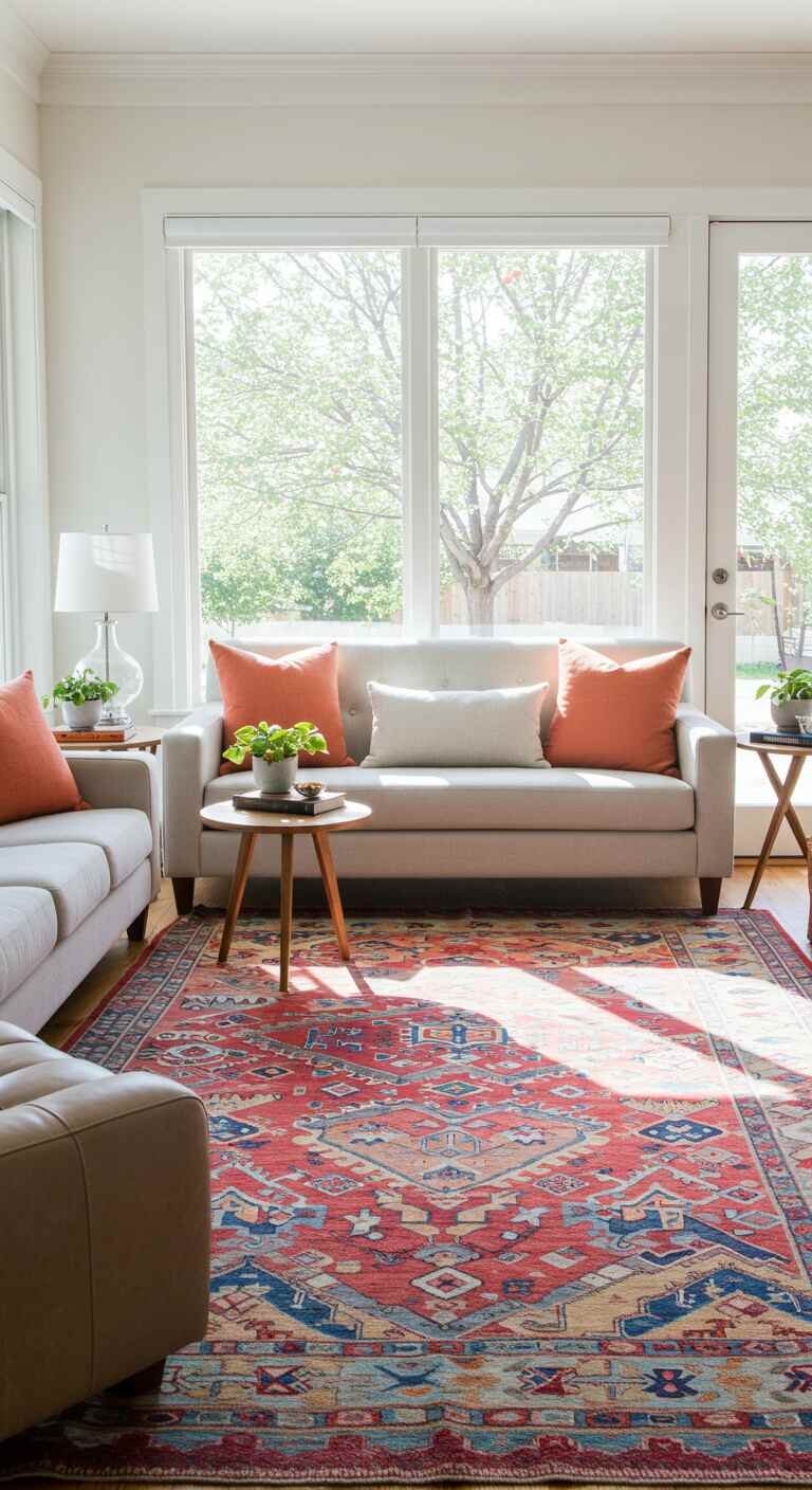 12 Living Room Rug Ideas That Tie Your Space Together Perfectly