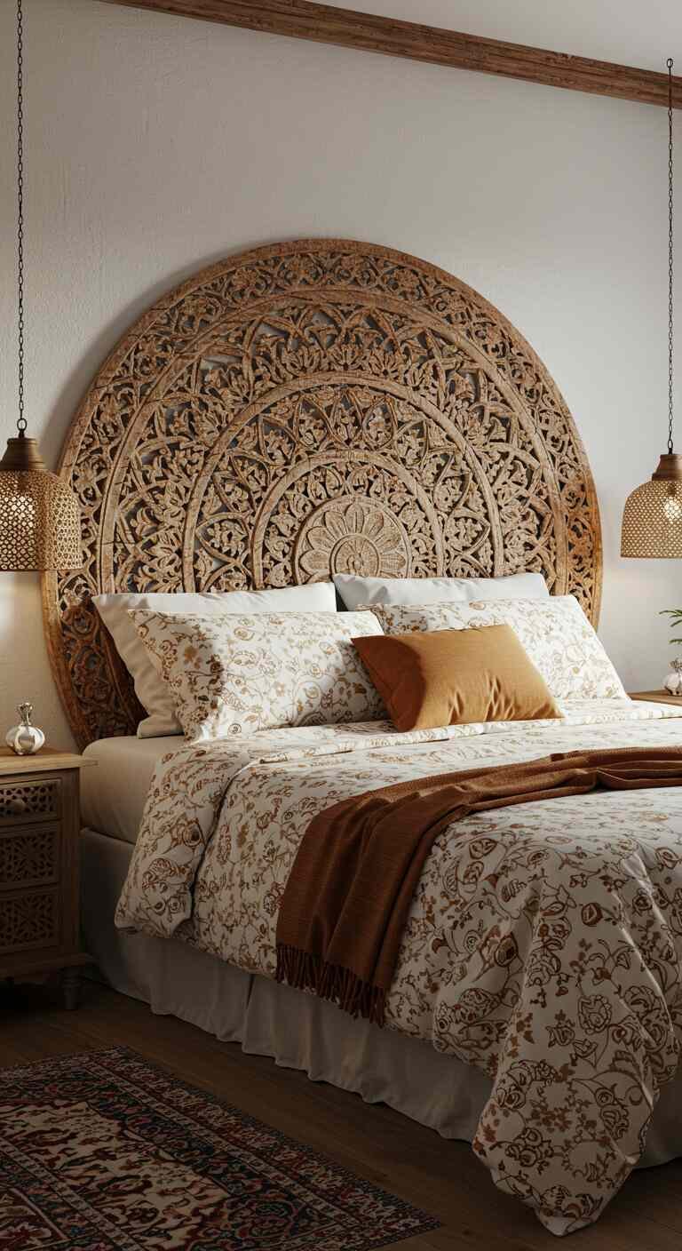 10 Wooden Headboard Ideas for a Rustic and Warm Feel